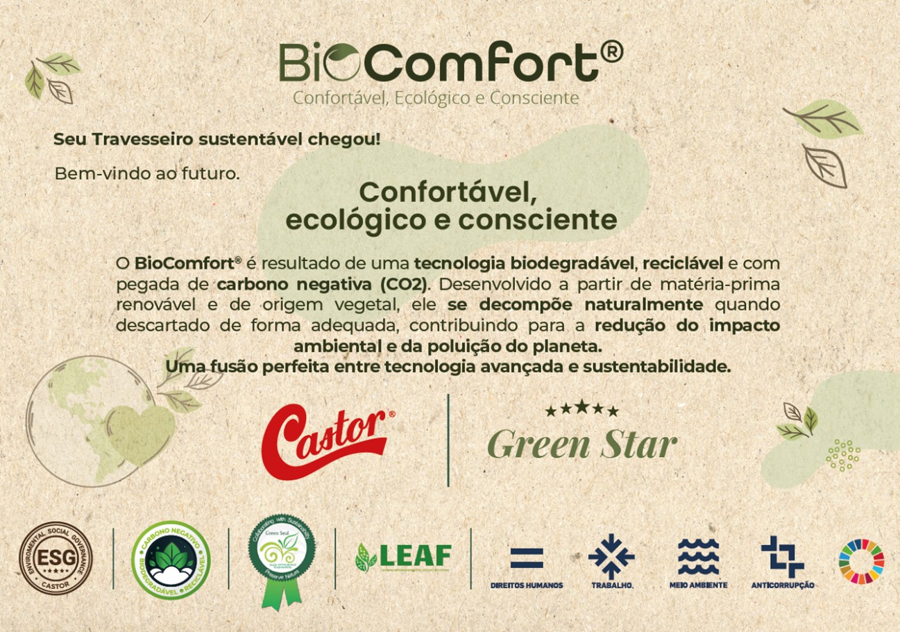 Colchões Castor lança travesseiro sustentável - eMóbile